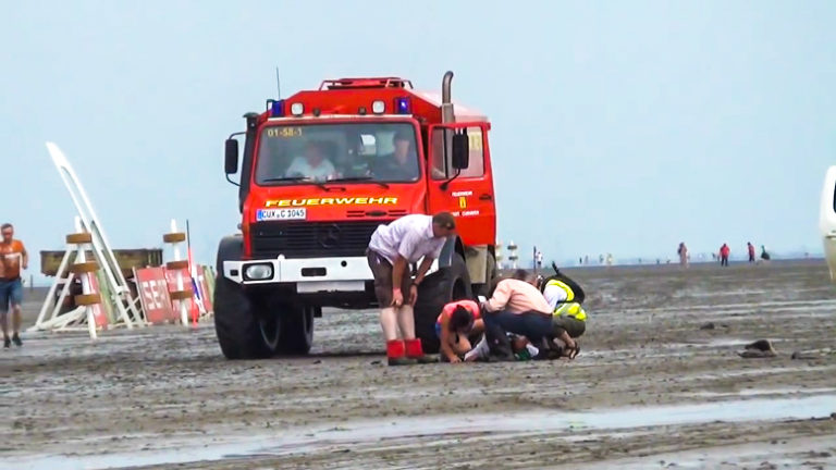 Cuxhaven Unfall Watt
