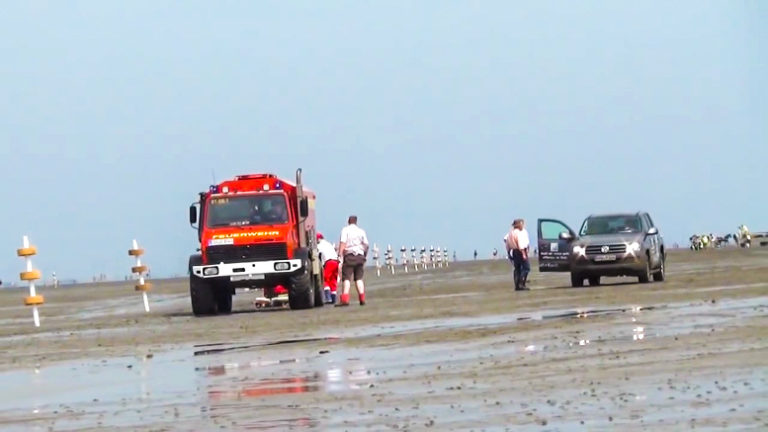 Cuxhaven Unfall Watt
